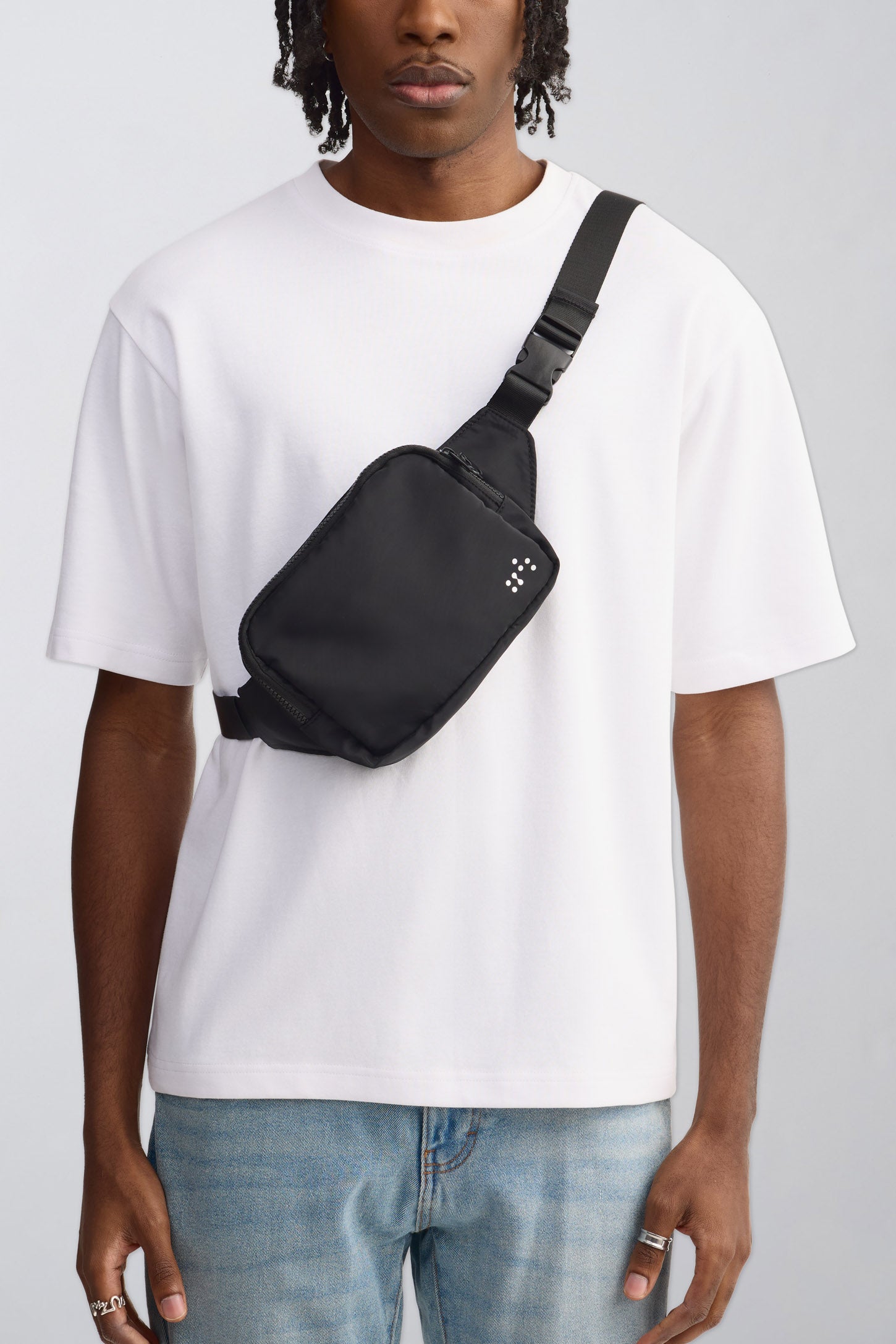 Durable fanny pack - Unisex - Black Mountain
