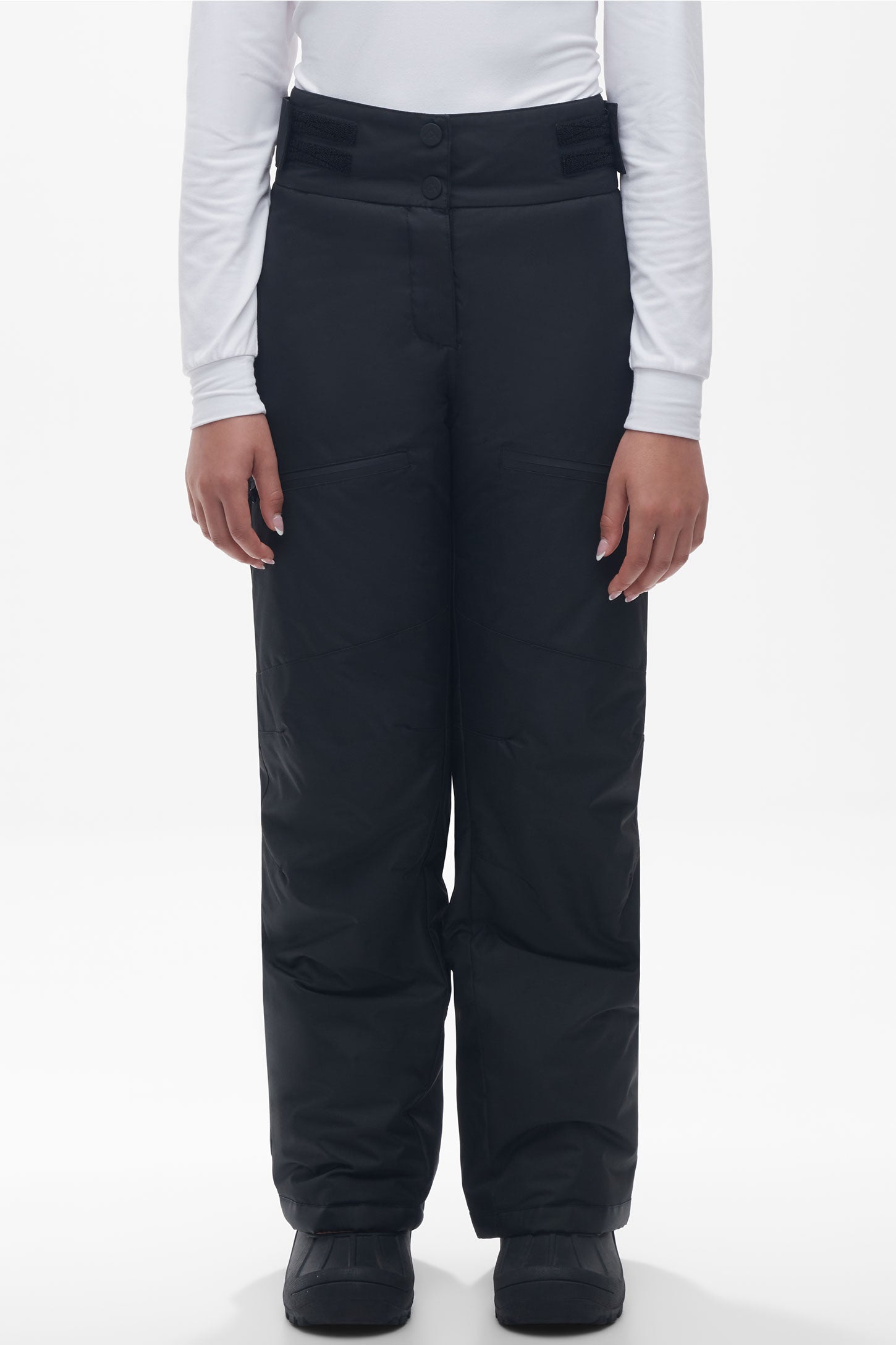 Waterproof snow pants - Teen girl - Black Mountain